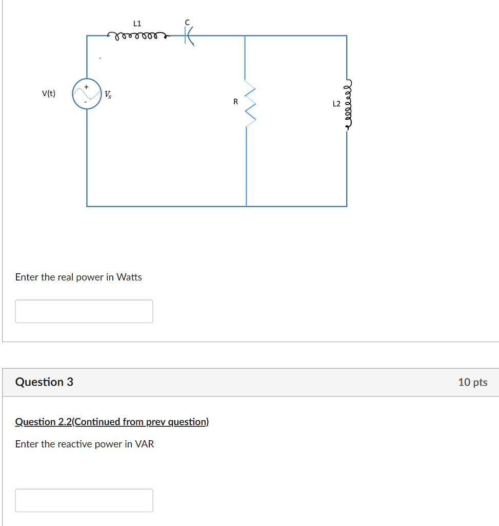 Solved Find the real and reactive power supplied by the | Chegg.com