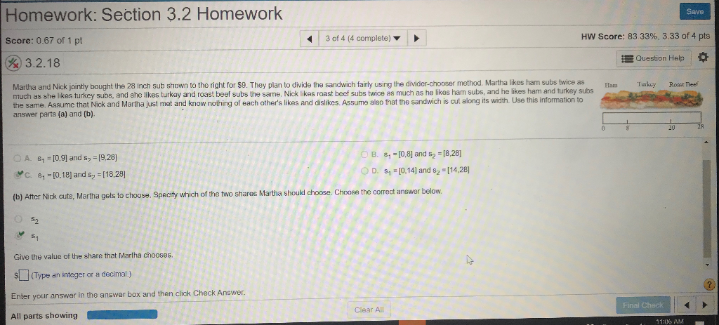 Save Homework Section 3 2 Homework Score 0 67 Of 1