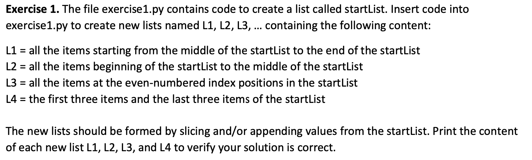 Solved The code to get us started is below. The code below | Chegg.com