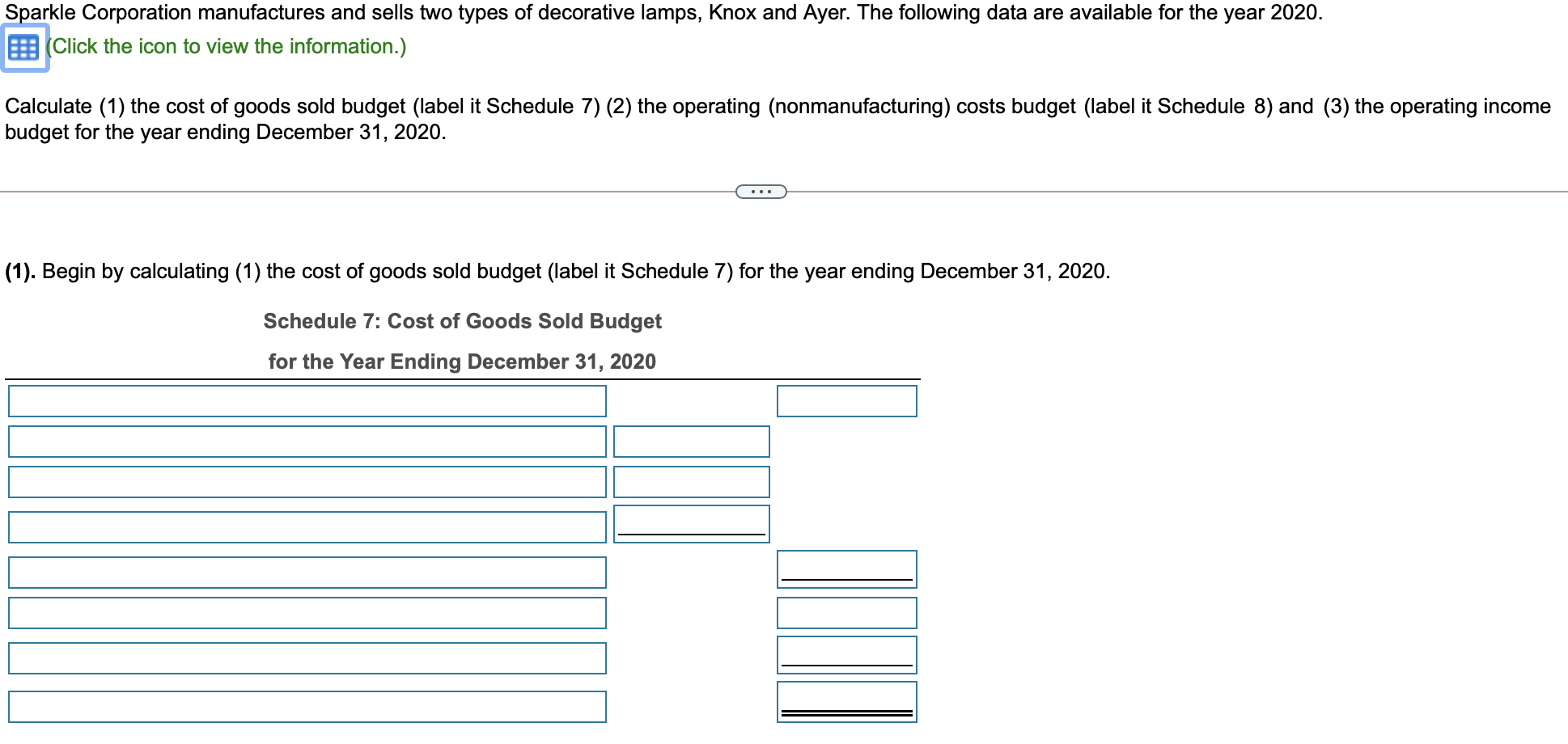 Solved Data table Revenues $ 1,011,200 98,970 71,110 390,000 | Chegg.com