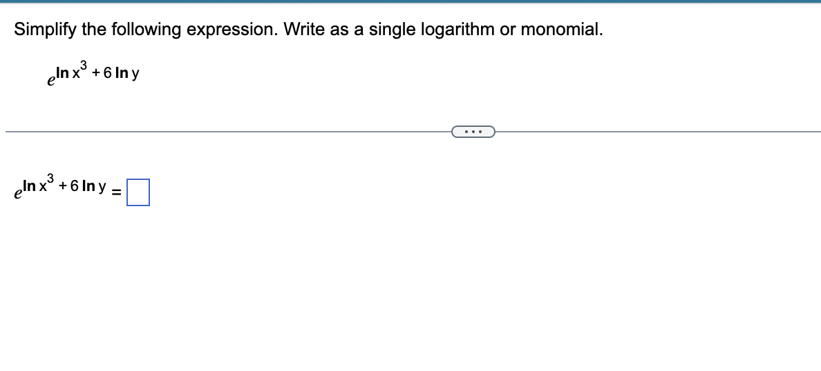 Solved Simplify the following expression. Write as a single | Chegg.com