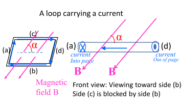 Solved A rectangular loop is placed into a uniform external | Chegg.com