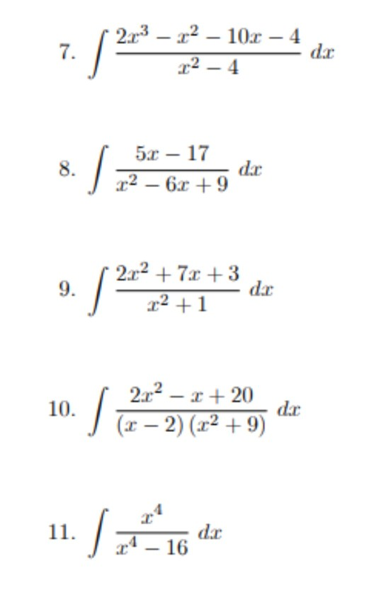Solved Integration by parts and by partial fractions. ANSWER | Chegg.com