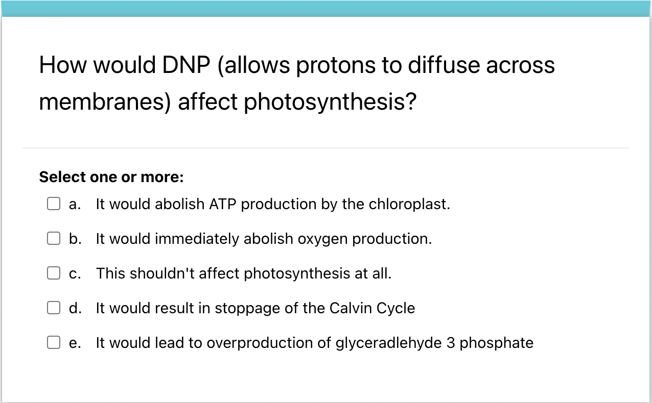 Solved How would DNP (allows protons to diffuse across | Chegg.com