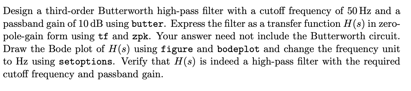 Solved MATLAB Problems: To receive full credit, you must | Chegg.com
