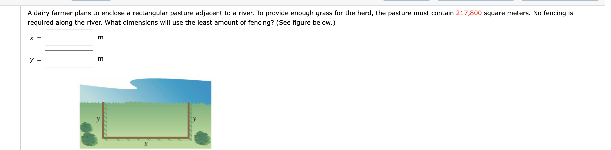 Solved Find the length and width of a rectangle that has the | Chegg.com