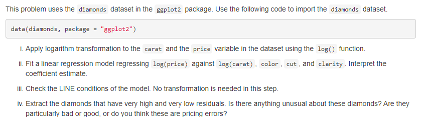 Solved Use R language | Chegg.com