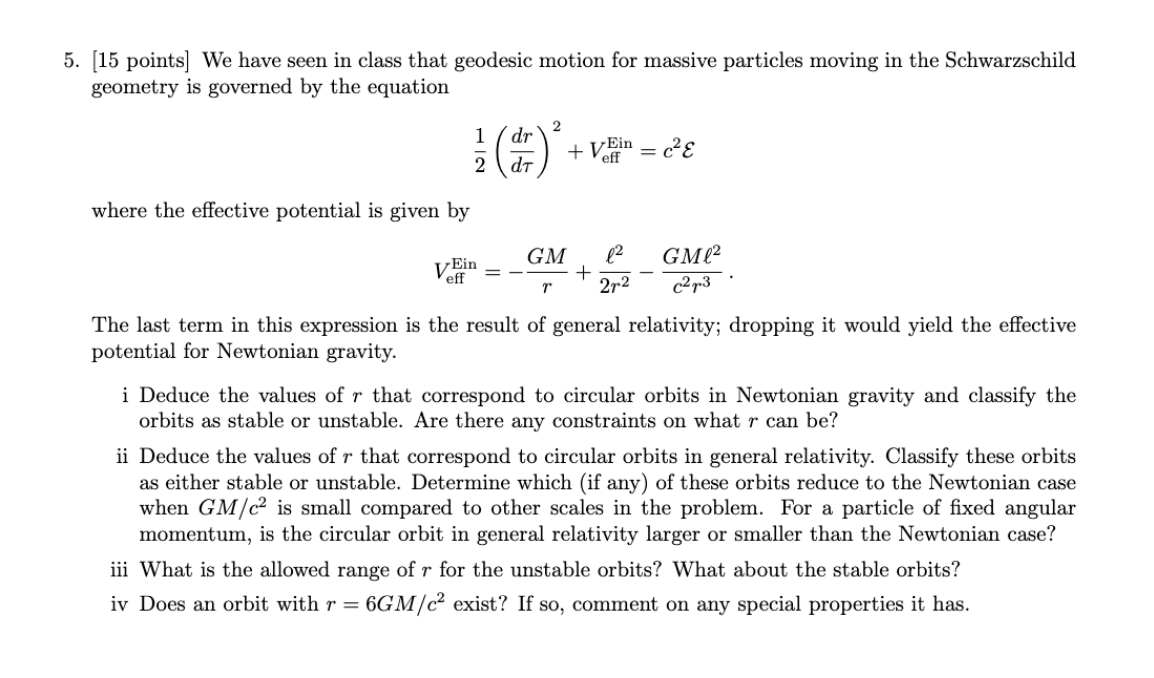 Solved 1. [10 points] Recall from class that the | Chegg.com