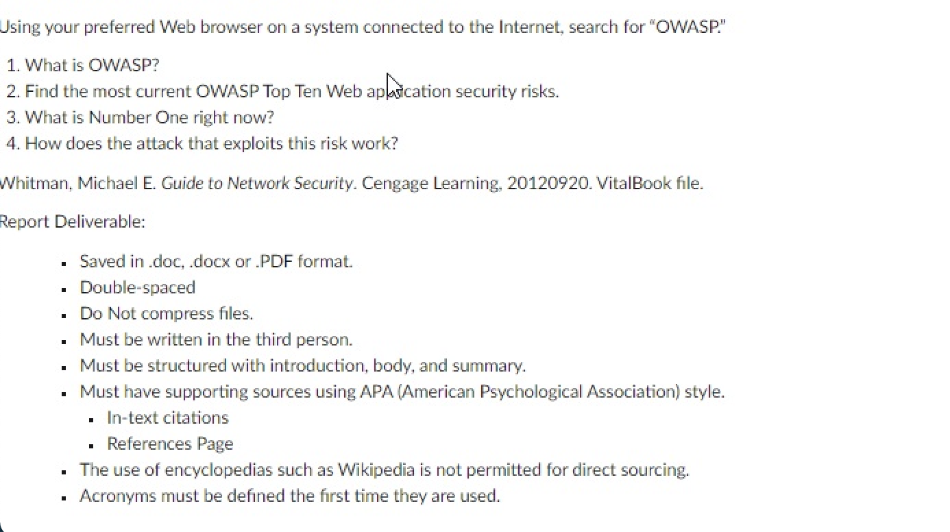 Solved Using your preferred Web browser on a system | Chegg.com