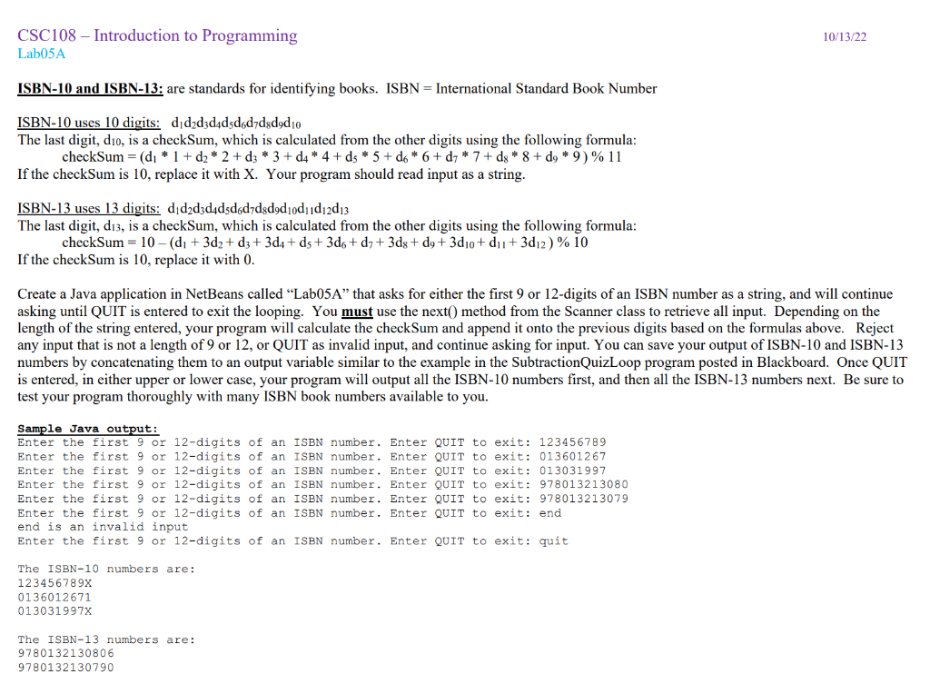 Solved Can I please have help on how to do this in java from | Chegg.com
