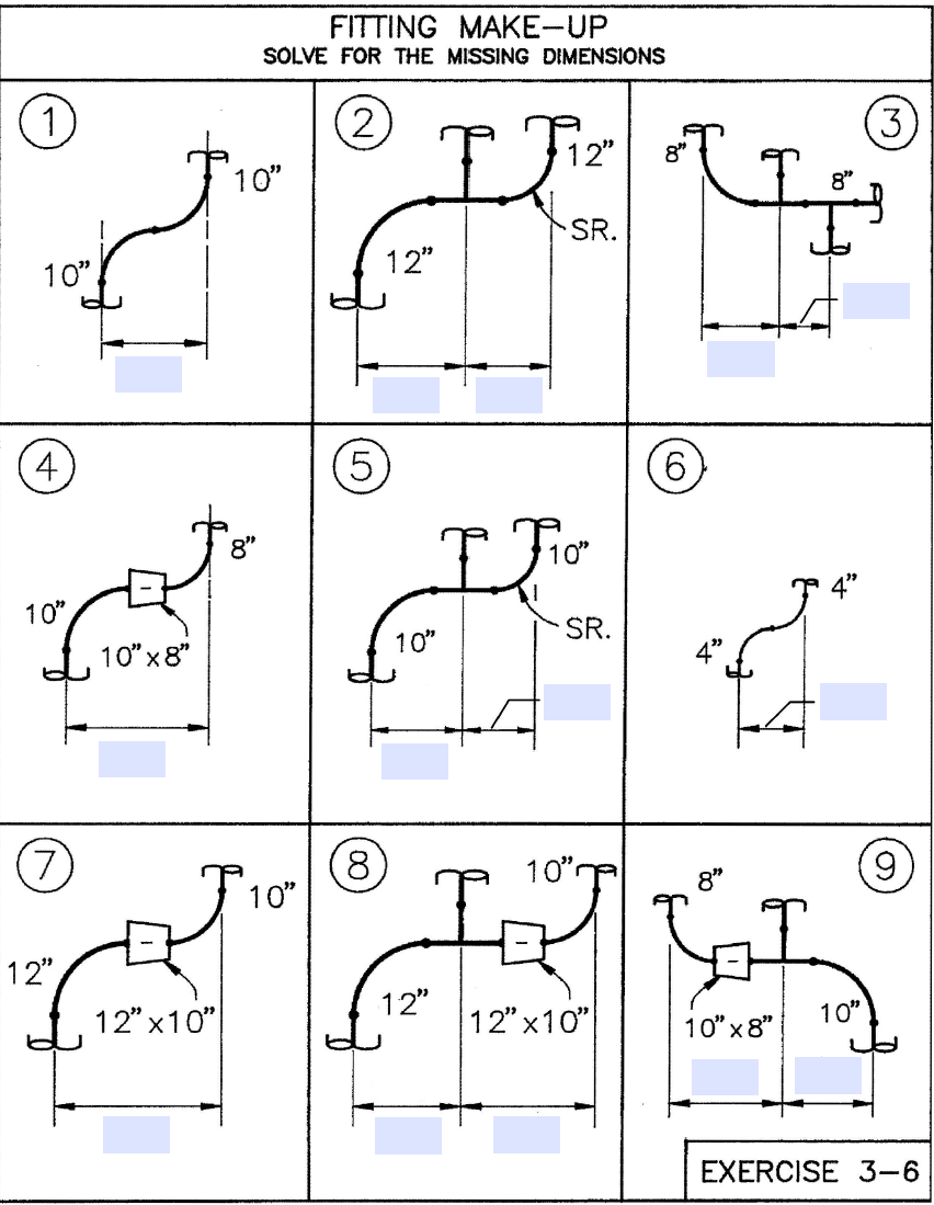 Fitting Make-Up Solve for the missing dimensions | Chegg.com