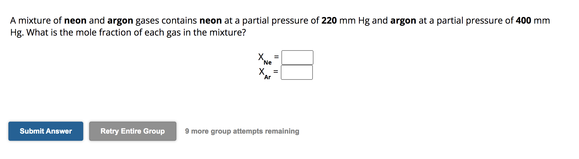 Solved A mixture of neon and argon gases contains neon at a | Chegg.com