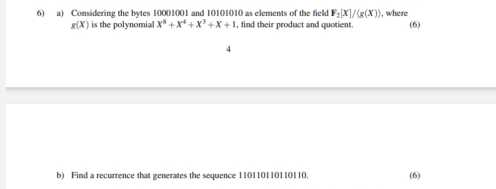 Solved a) Considering the bytes 10001001 and 10101010 as | Chegg.com