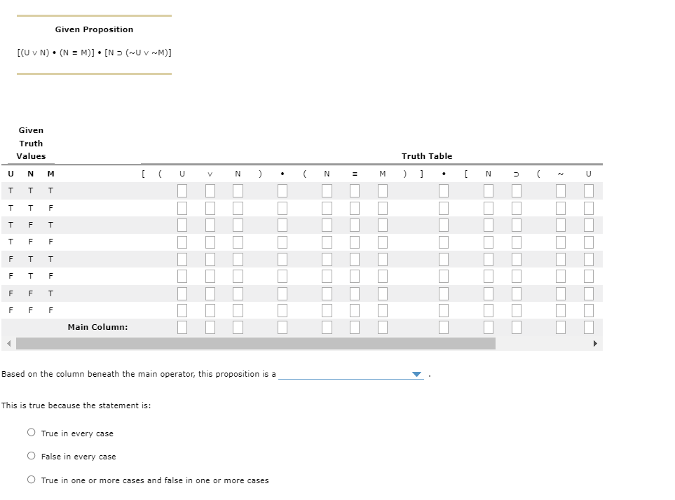 Solved Two or more statements are consistent if it is | Chegg.com