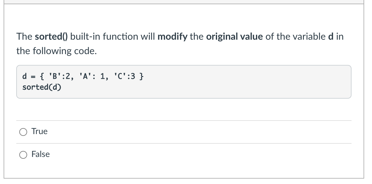 Solved Identify the output from the following code. | Chegg.com