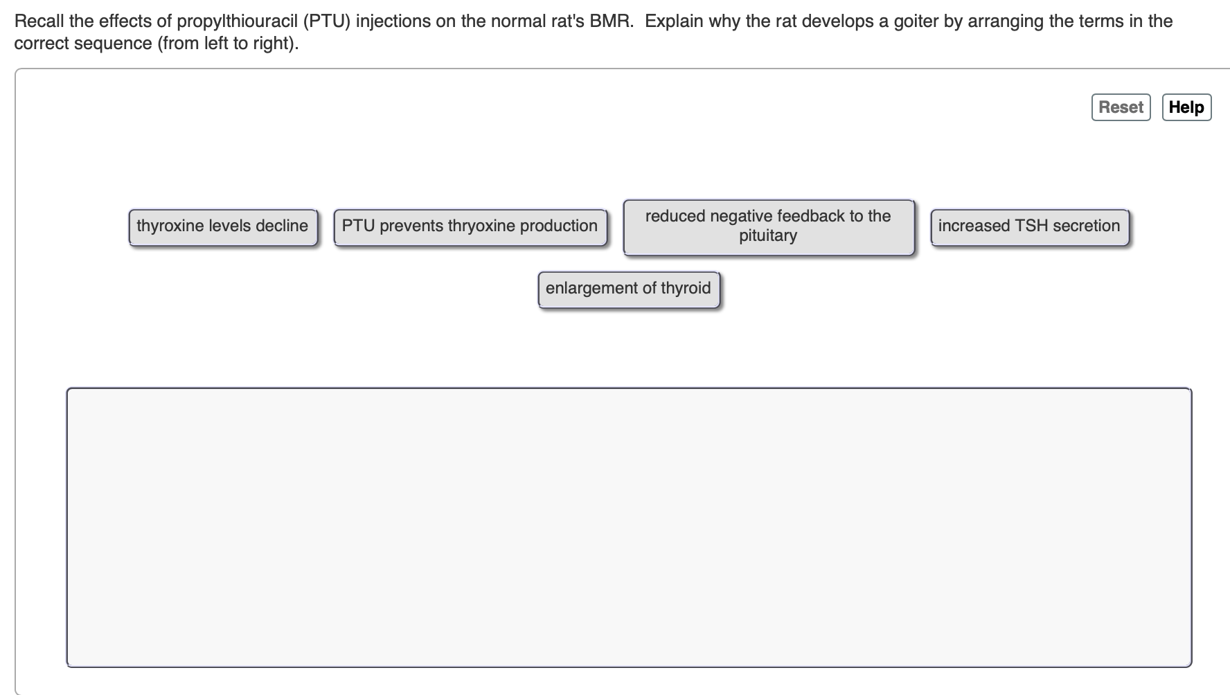 Solved Recall the effects of propylthiouracil (PTU) | Chegg.com