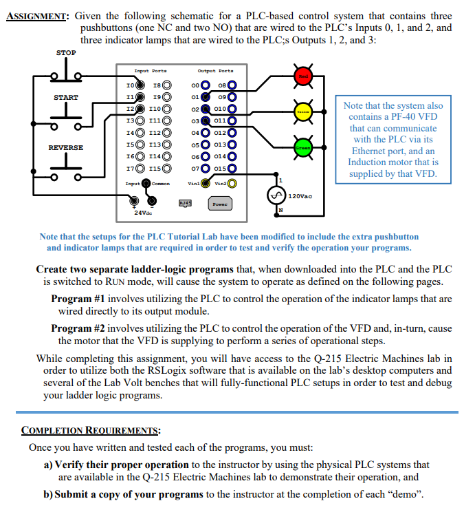 ASSIGNMENT: Given the following schematic for a | Chegg.com