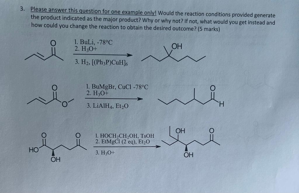 Solved Please Answer This Question For One Example Only 3