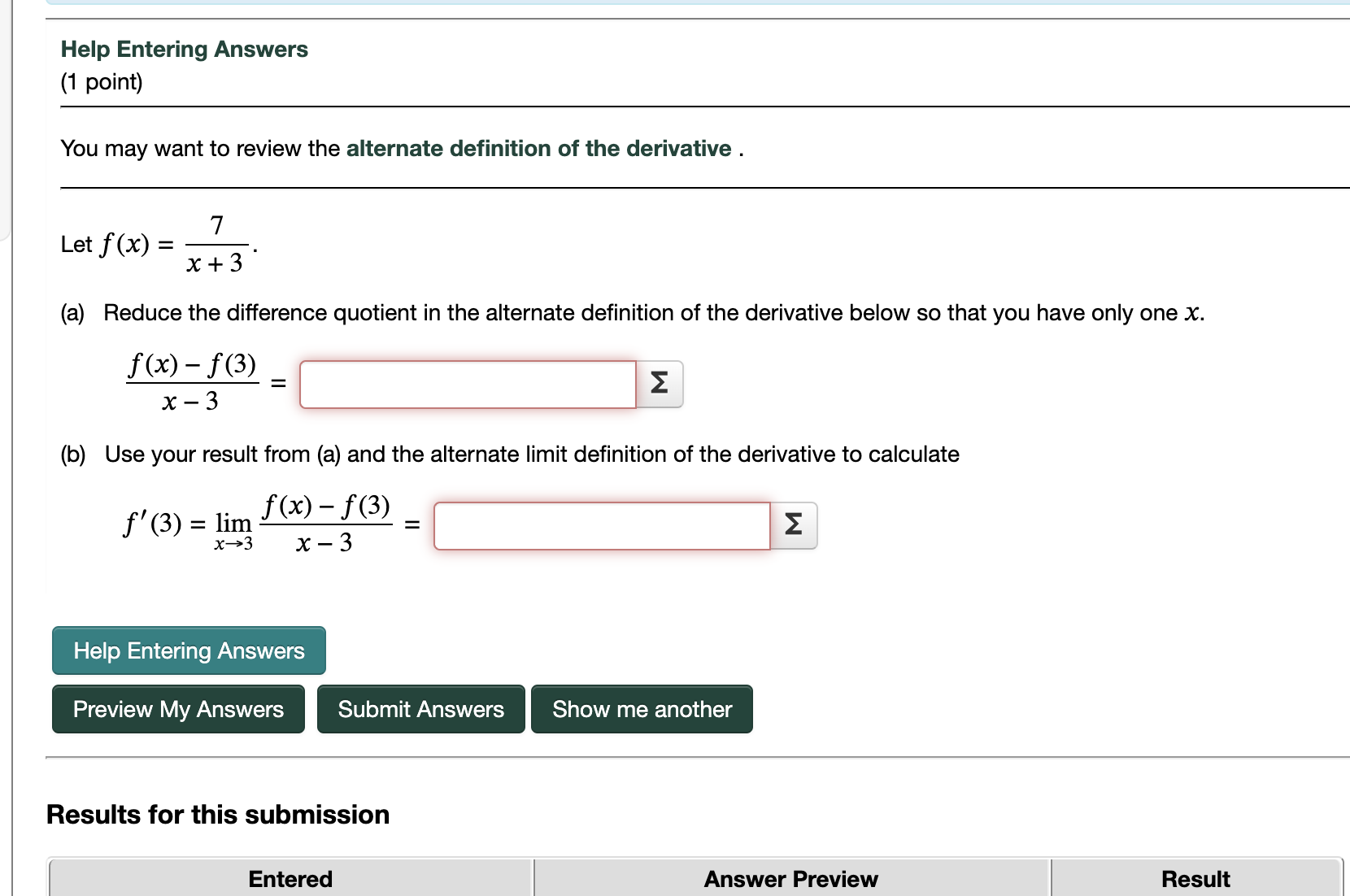 Solved You may want to review the alternate definition of | Chegg.com