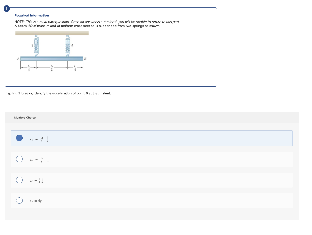 Solved Required information NOTE: This is a multi-part | Chegg.com