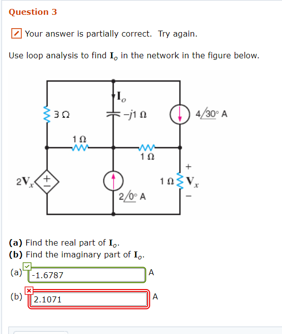 Solved Use loop analysis to find Io in the network in the | Chegg.com