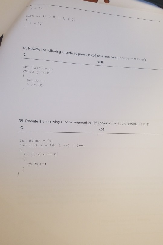 Solved 32. Consider the following registers and memory | Chegg.com