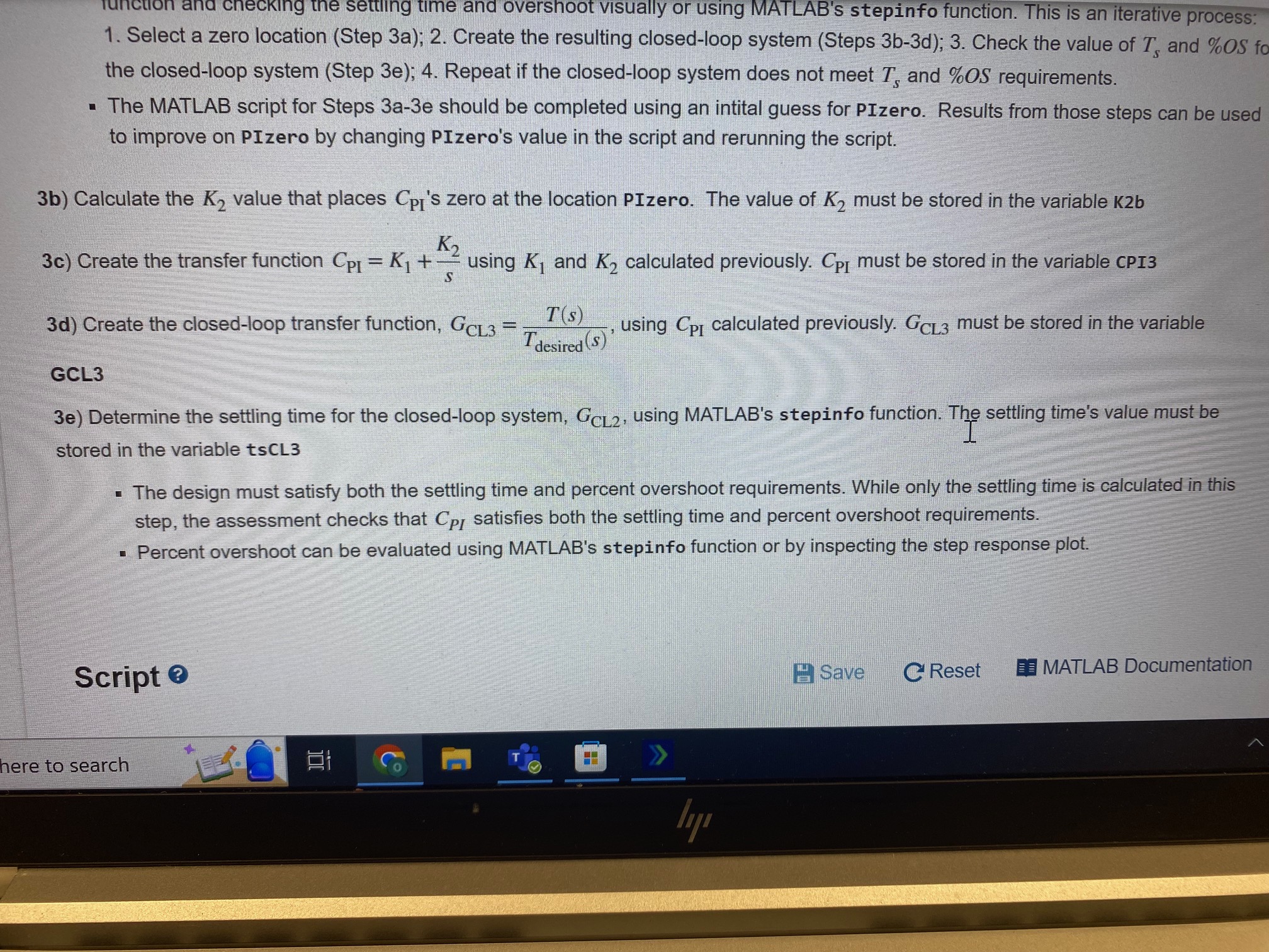 Solved Pl compensator design using root locus The heating | Chegg.com