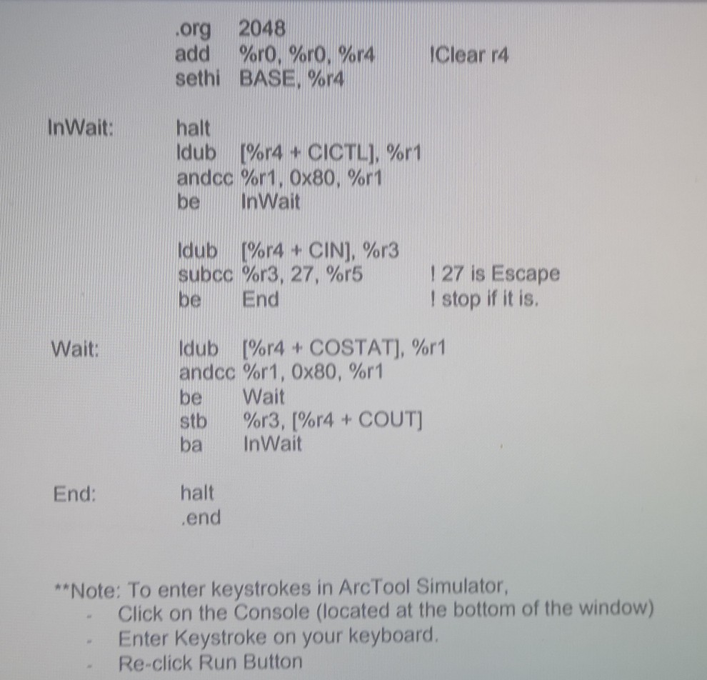 CPS310 - COMPUTER ORGANIZATION || LAB 3 ARC MEMORY | Chegg.com