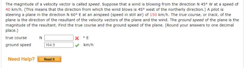 [Solved]: The magnitude of a velocity vector is called spe