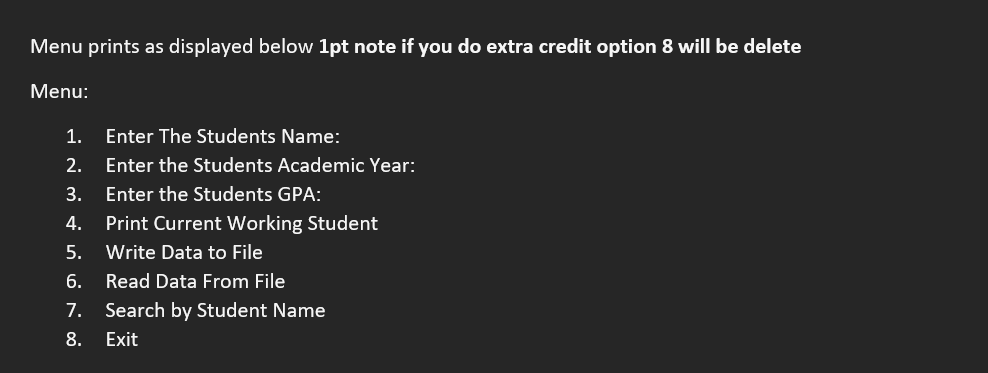 Solved System.out.println("File" + filename + " cannot be | Chegg.com