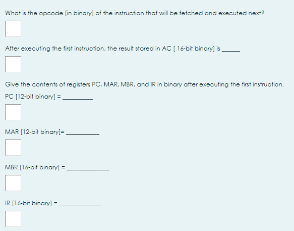 The content of PC in the basic accumulator computer | Chegg.com