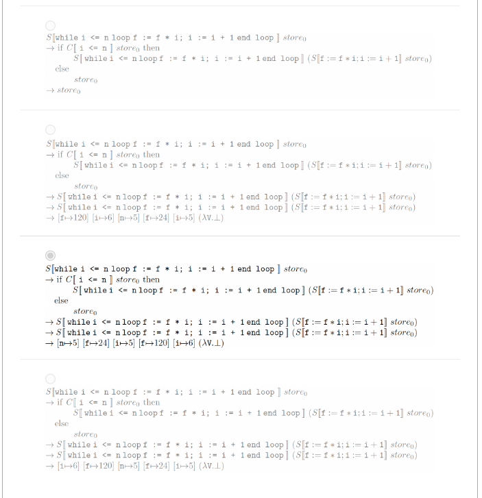 Solved Consider the denotational semantics below: Assume | Chegg.com