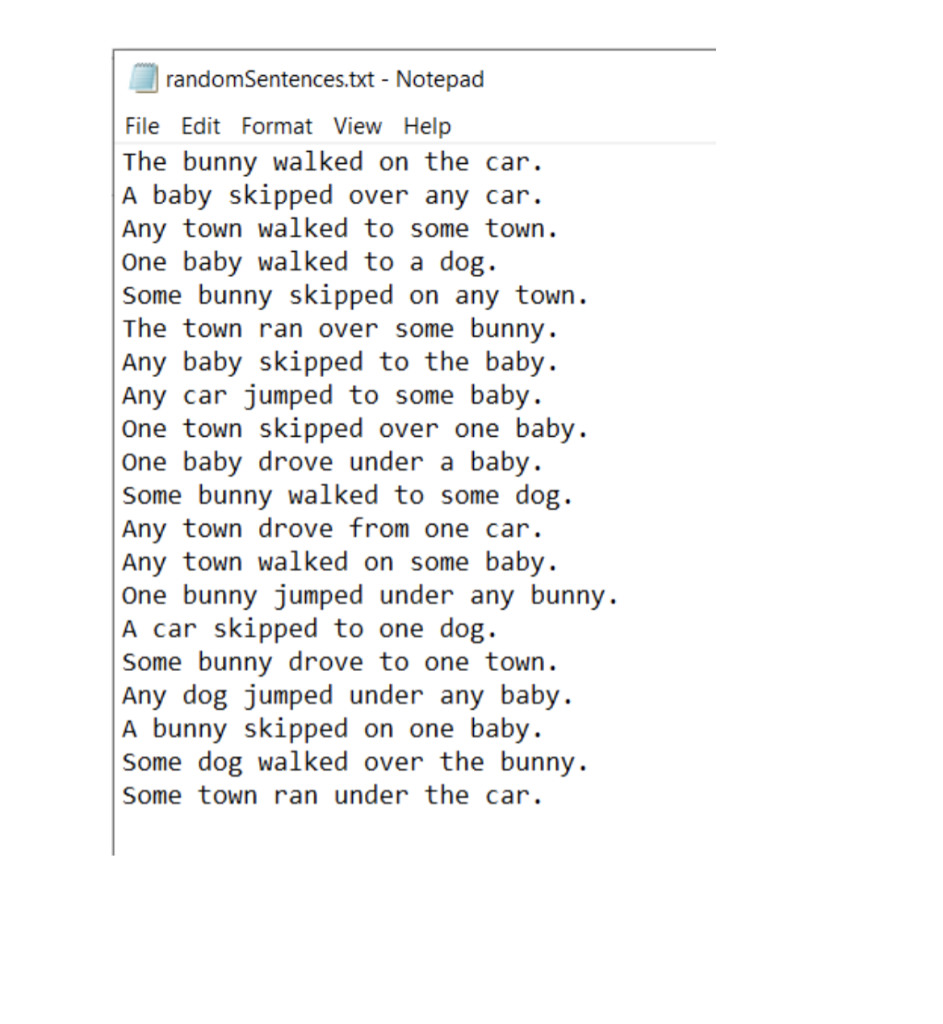Assignment 06 Strings and Files Purpose: Demonstrate | Chegg.com