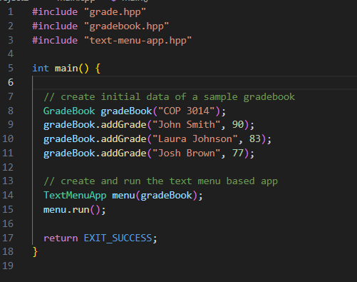 Solved Project 2 - Grade Book System 1OverviewIn software | Chegg.com