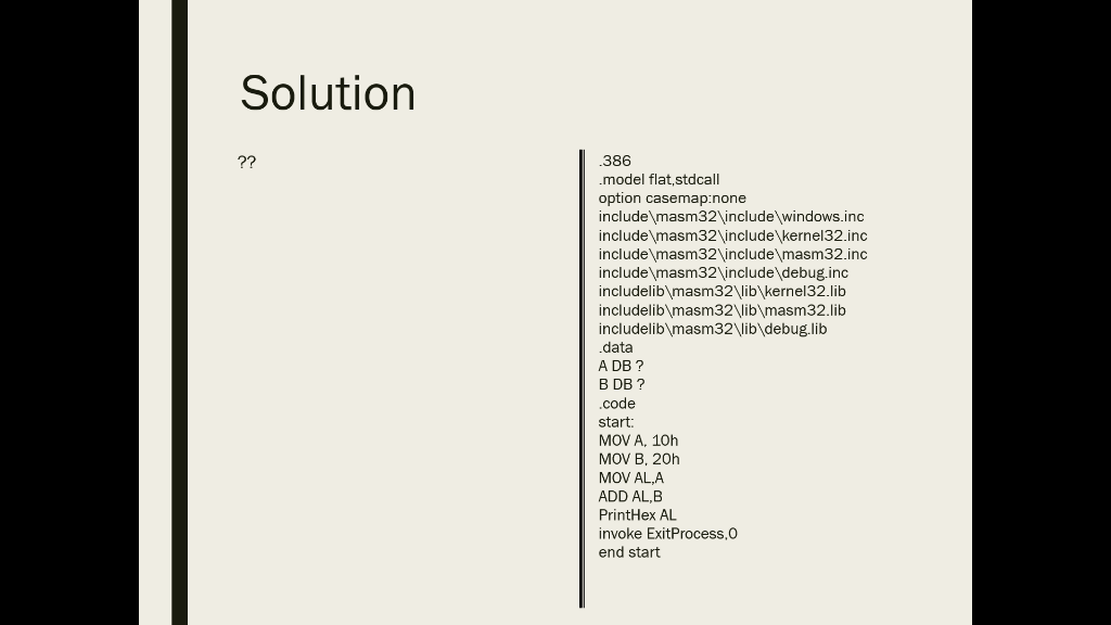 Write A Program That Declares 2 Variables A
