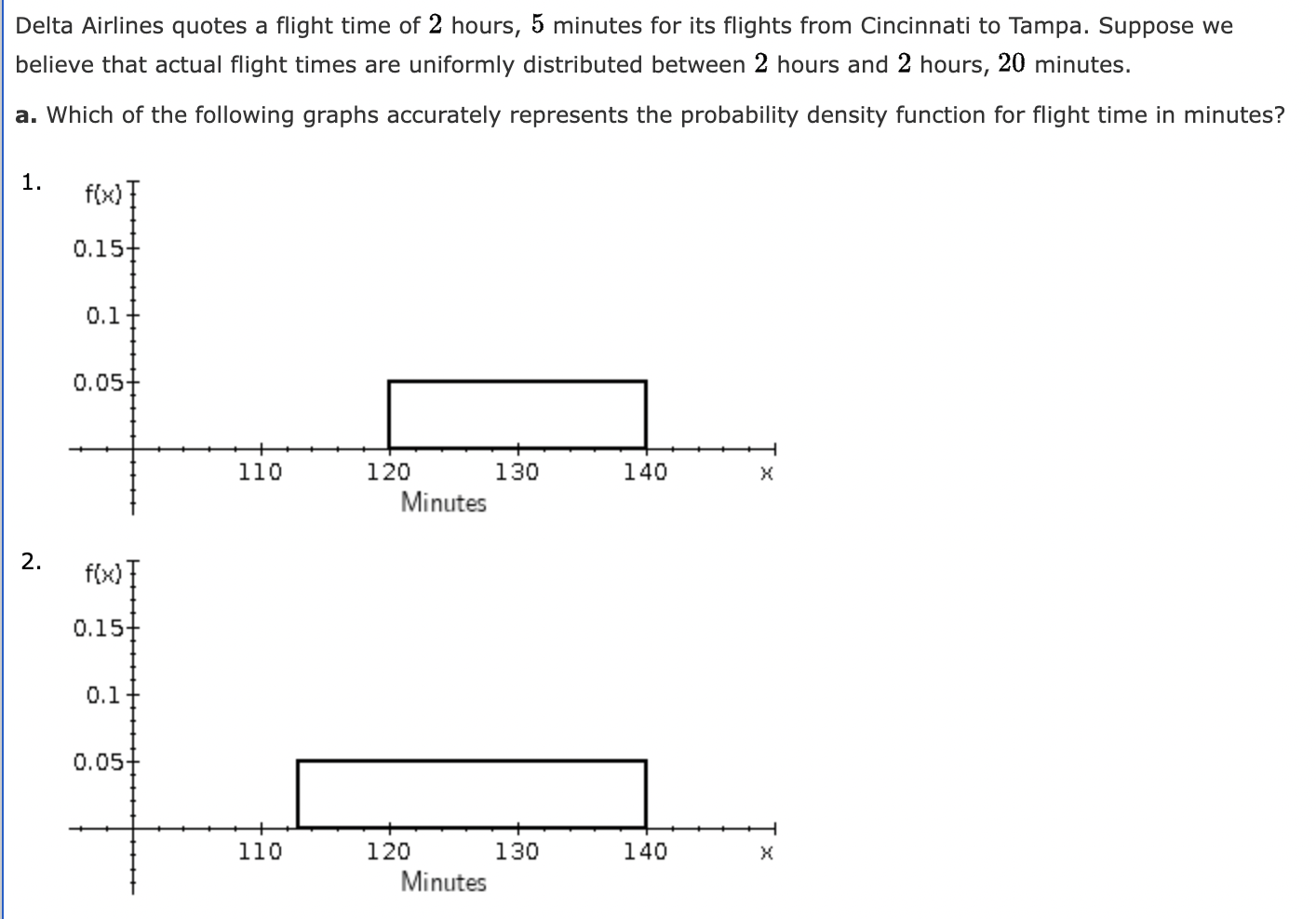 Solved Delta Airlines quotes a flight time of 2 hours, 5 | Chegg.com