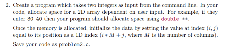 Solved 2. Create a program which takes two integers as input | Chegg.com