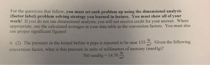 Solved For the questions that follow, you must set each | Chegg.com