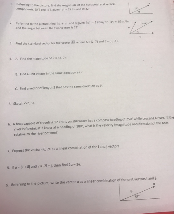 Solved Referring to the picture, find the magnitude of the | Chegg.com