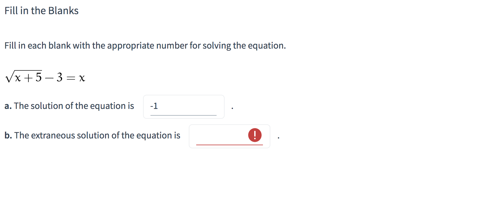 Solved Fill in the Blanks Fill in each blank with the | Chegg.com