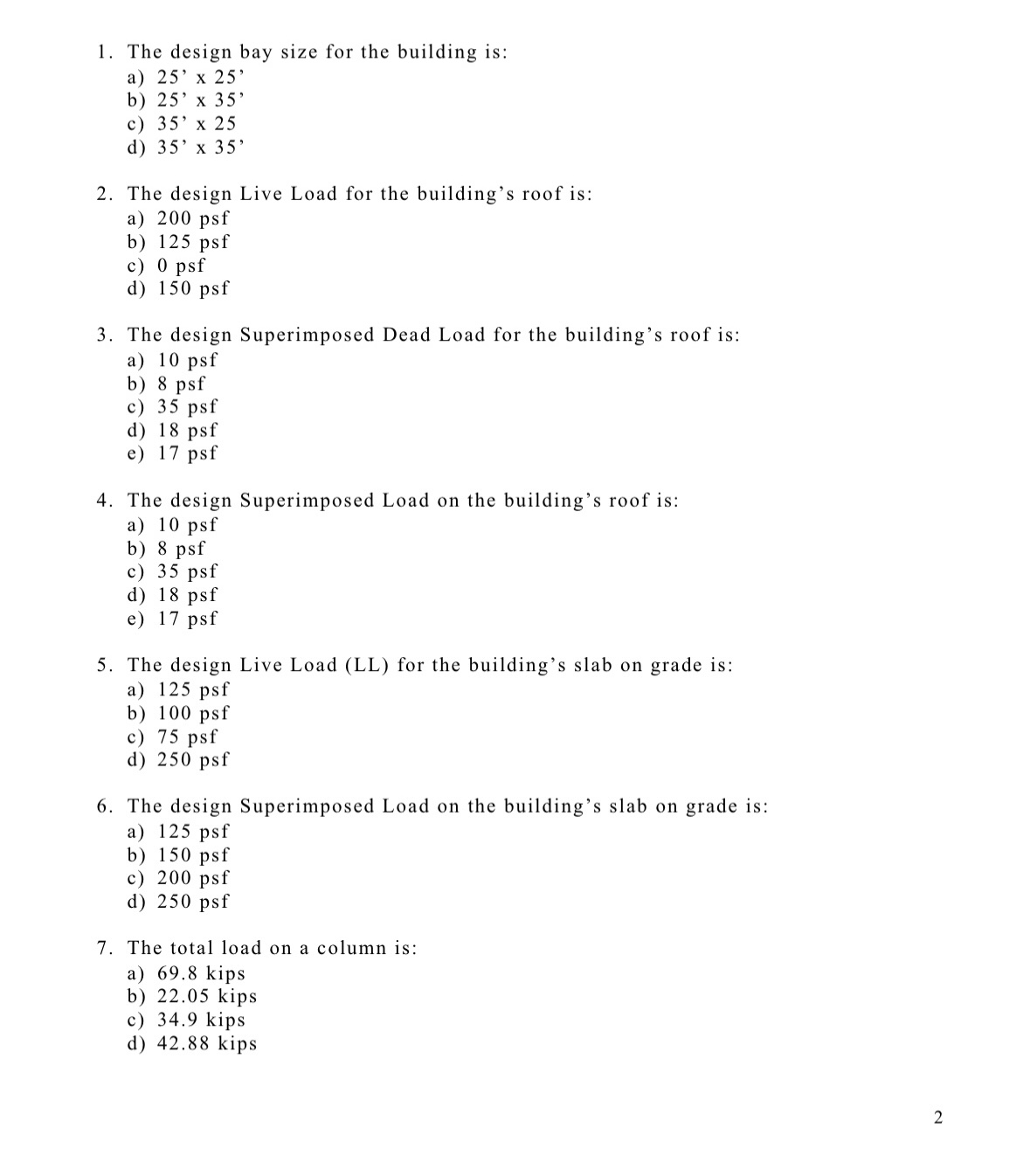 B10 Superstructure B 1020 Roof Construction | Chegg.com