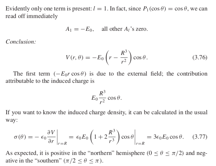 Solved Below I've given the solution of "Griffiths 3.8" | Chegg.com