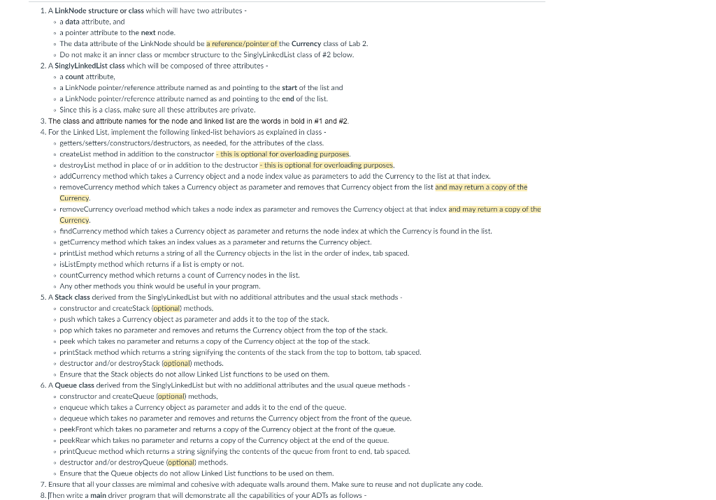 Solved This is the currency class from lab 2 that mention in | Chegg.com