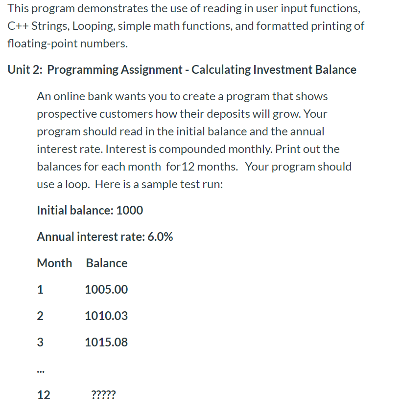 Solved This program demonstrates the use of reading in user | Chegg.com