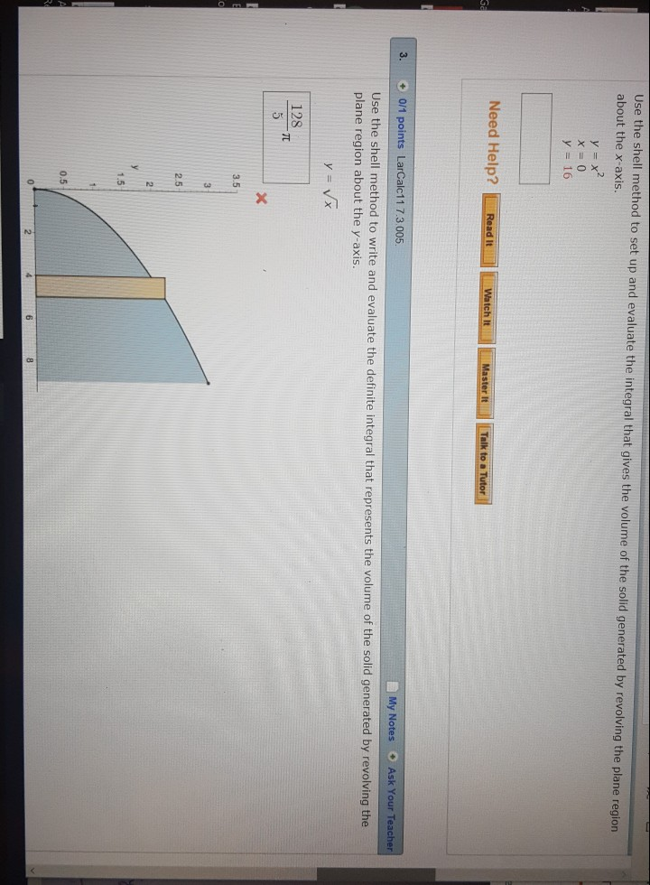 Solved Use the shell method to set up and evaluate the | Chegg.com