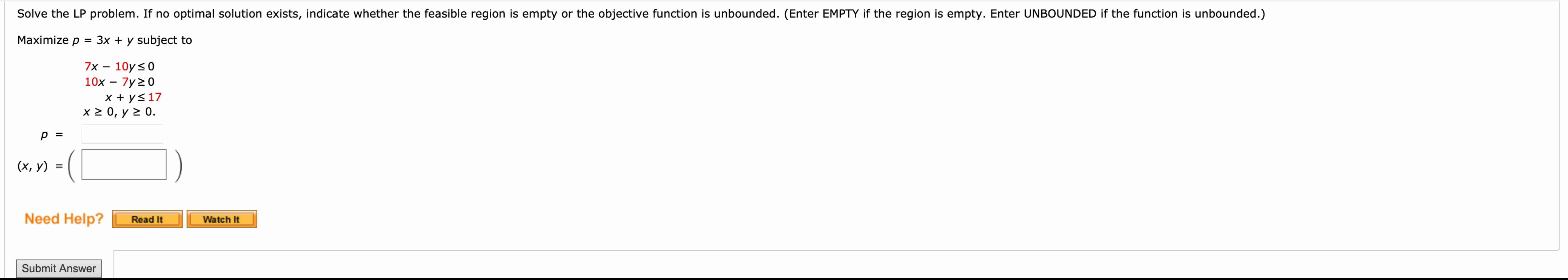 Solved Need Help? | Chegg.com