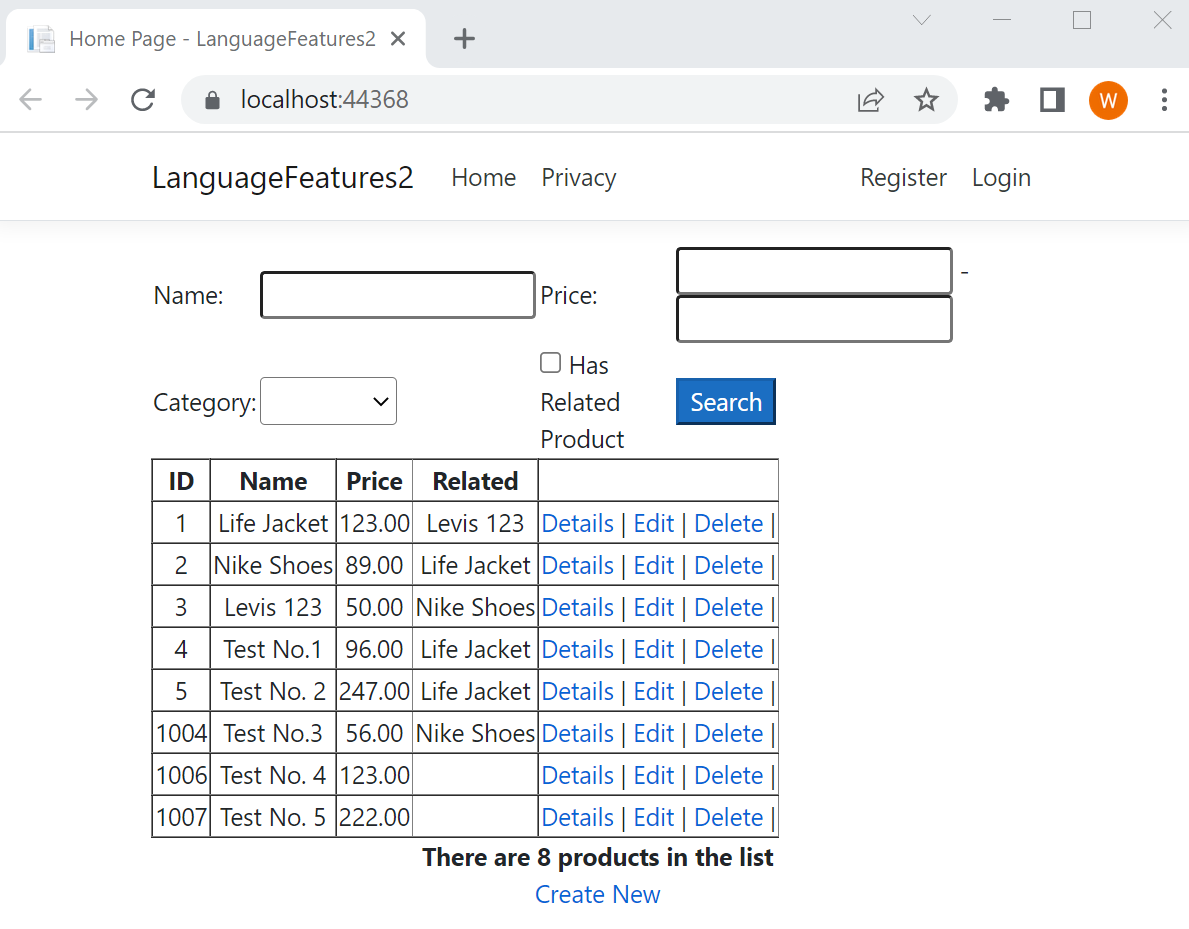 Solved By given the following models and database context | Chegg.com