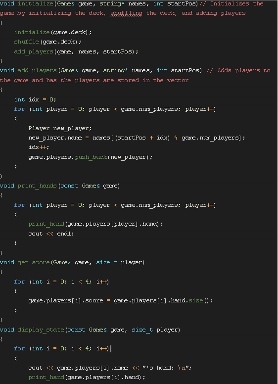 Solved Hello, when I run my code I have errors and I need | Chegg.com