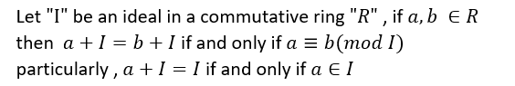 Solved Let "I" be an ideal in a commutative ring "R", if | Chegg.com
