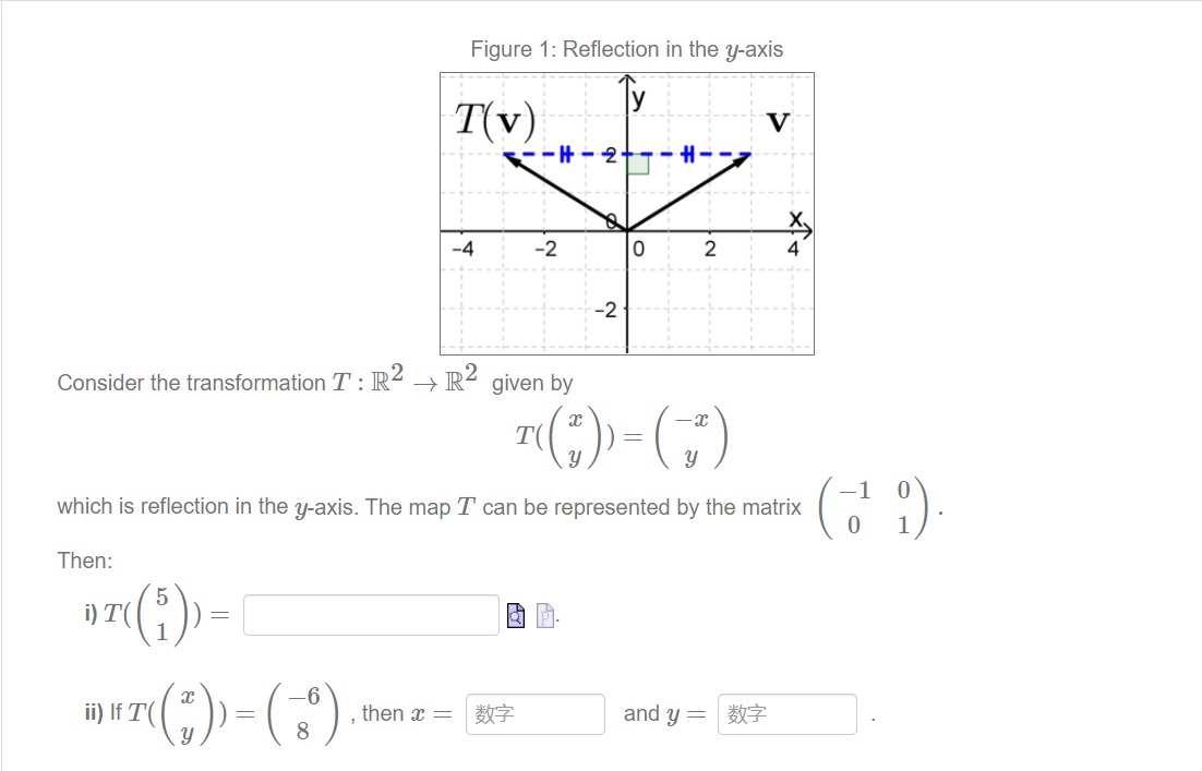Solved Consider The Transformation Tr2→r2 Given By 